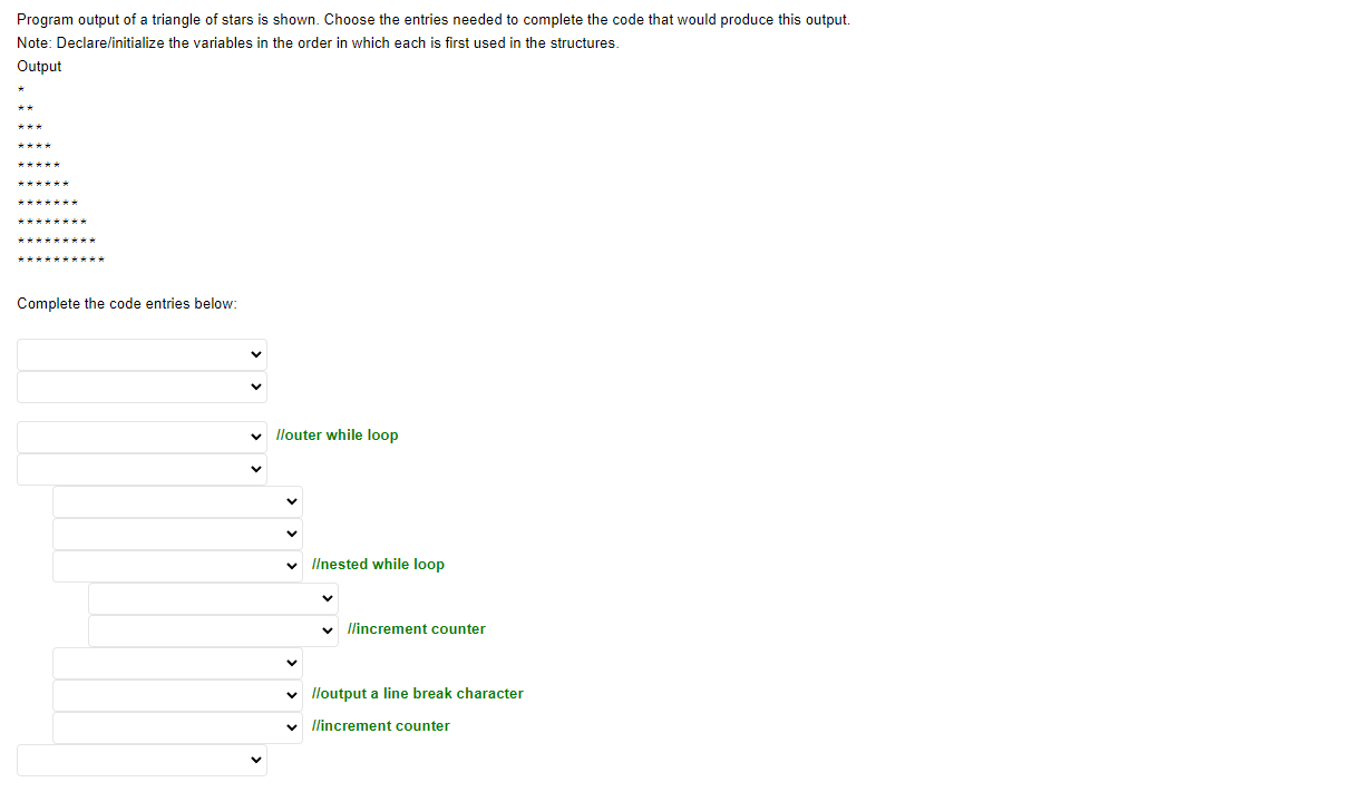 Solved 1) What value is stored in each variable after this | Chegg.com