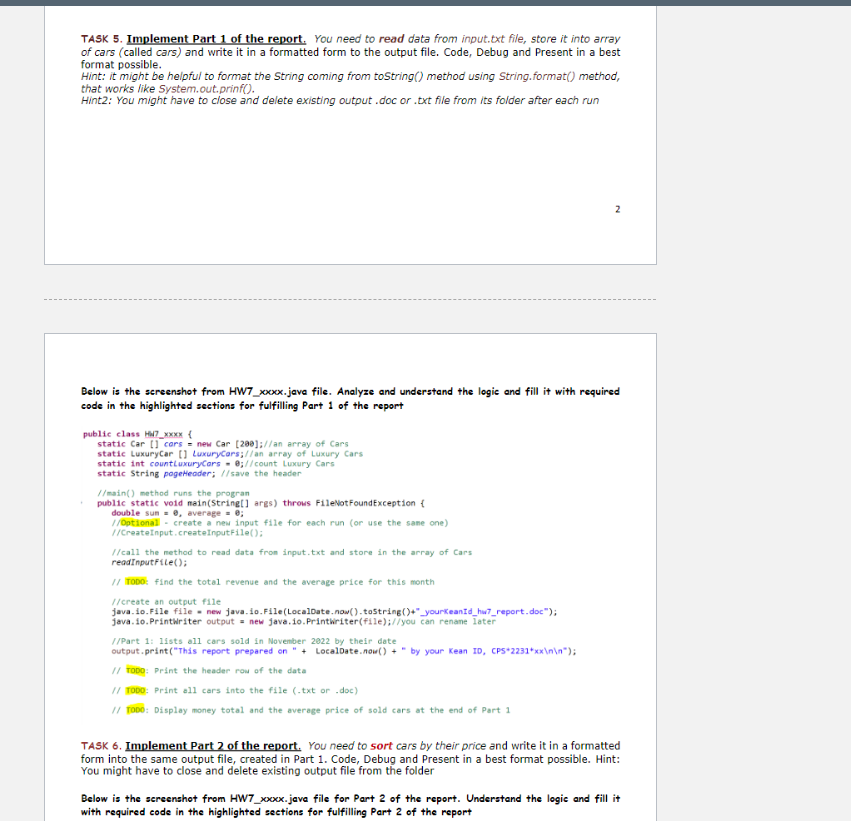 Solved Here is my existing code below . The comments explain | Chegg.com