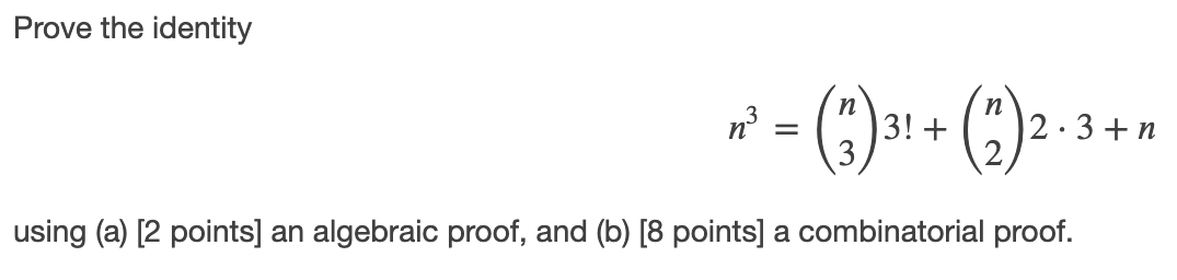 Solved Already completed the algebraic proof. Not sure how | Chegg.com
