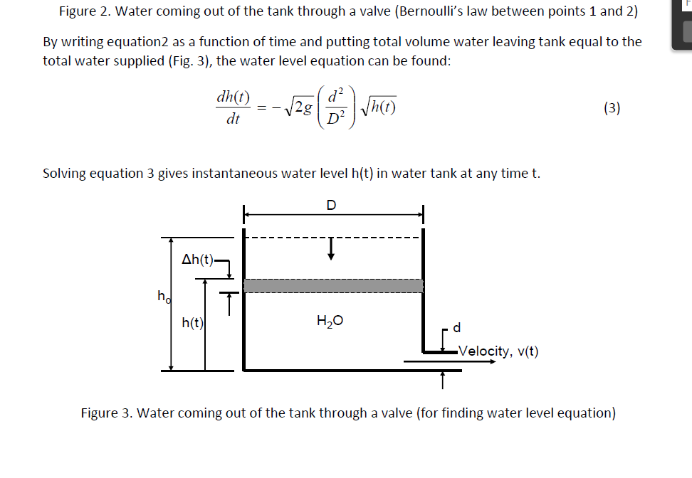 Solved using equation 3, develop a mathematical method to | Chegg.com