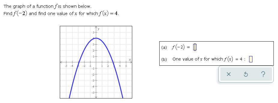 Solved For each function below, choose the correct | Chegg.com