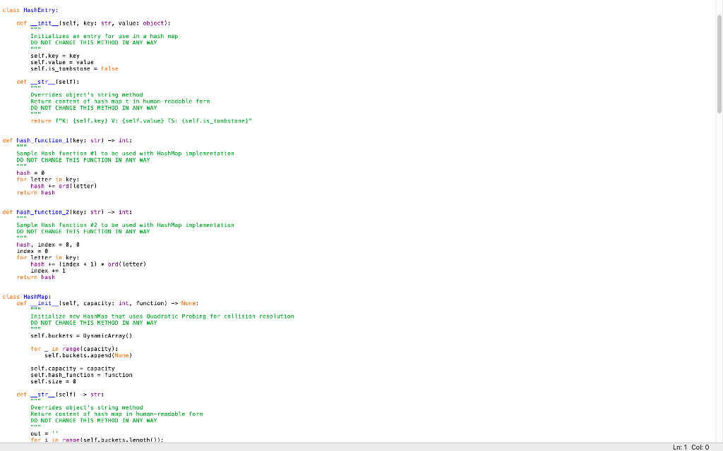 Solved computer science quadratic probing data structure. | Chegg.com