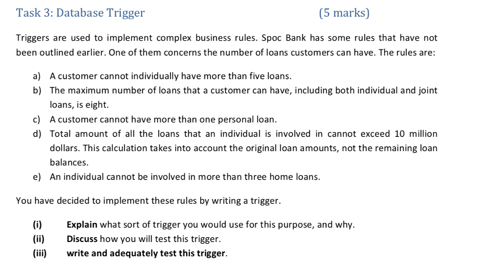 Solved Using SQL and the following schema to answer the | Chegg.com
