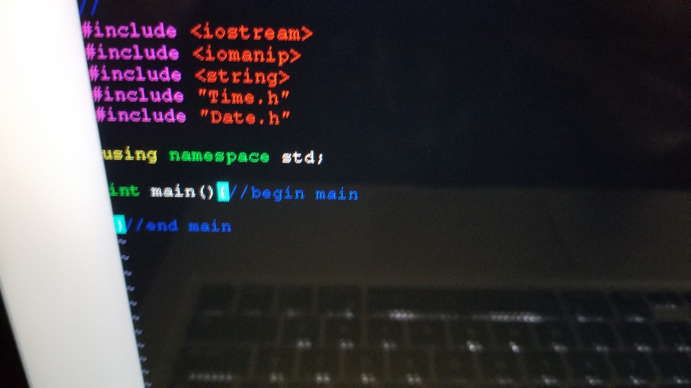 Solved Calendar.cpp Create a driver program with a main | Chegg.com