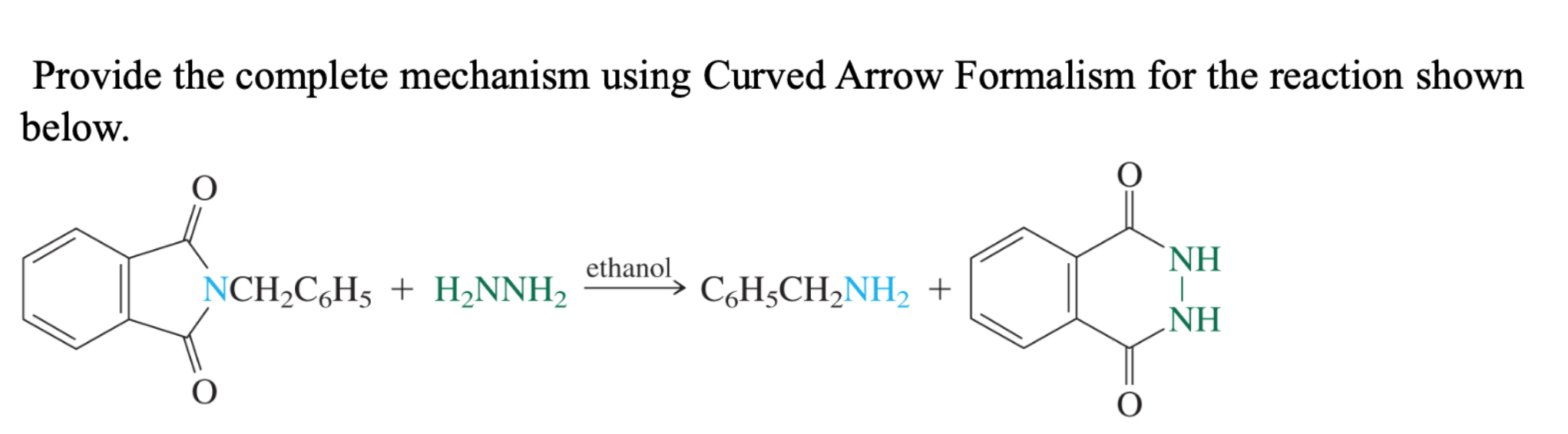 Solved Provide the complete mechanism using Curved Arrow | Chegg.com