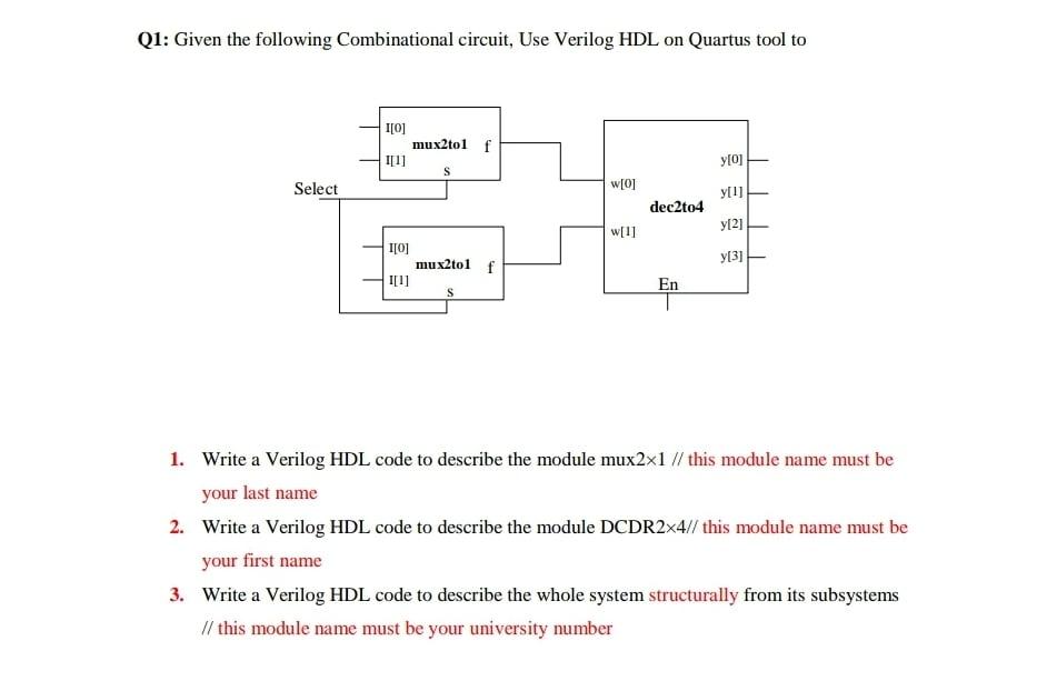 Solved Q1: Given the following Combinational circuit, Use | Chegg.com Solved Q1: Given the following Combinational circuit, Use | Chegg.com