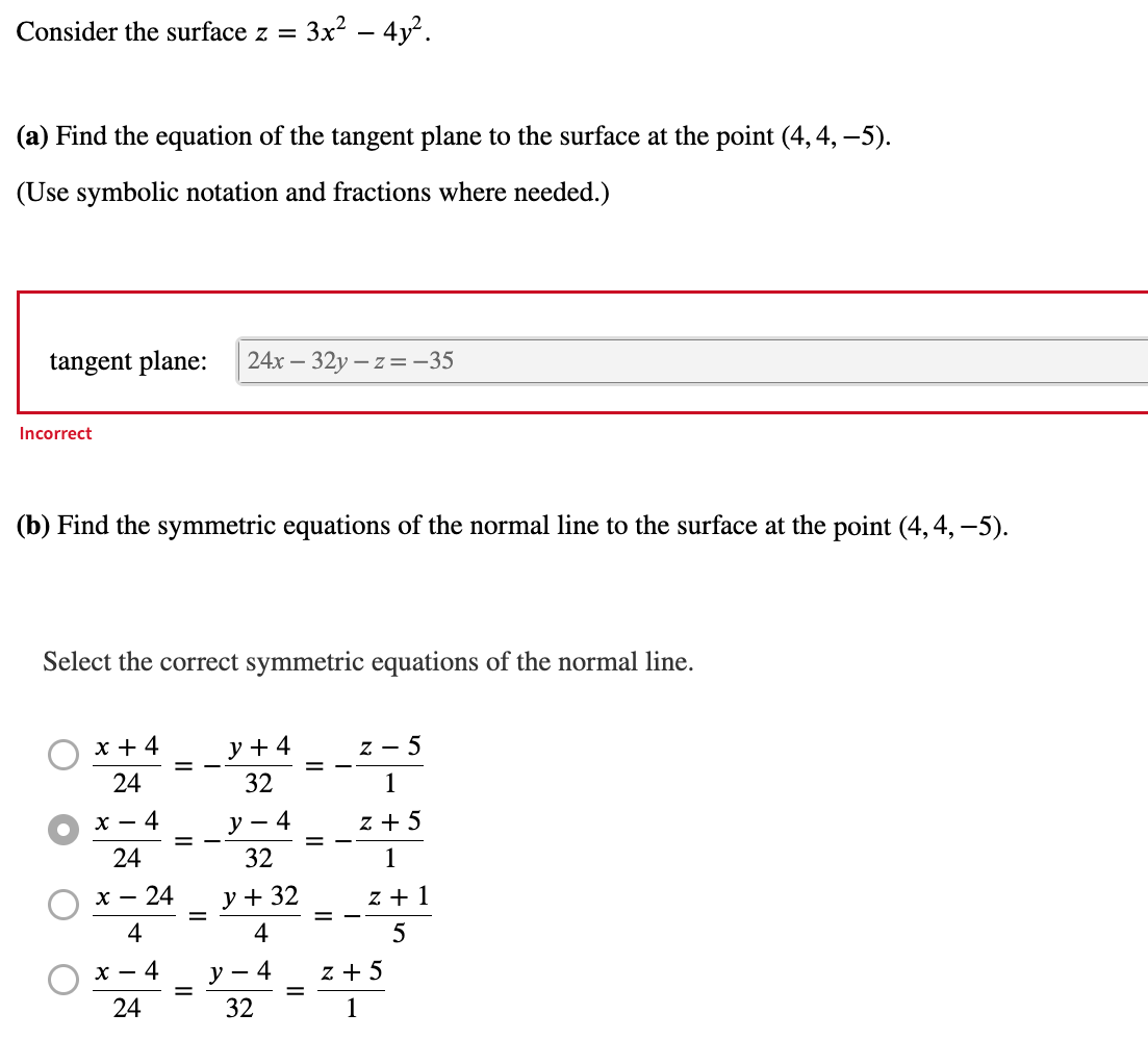 Solved Find the points on the surface 9x2+256y2+2304z2=1 | Chegg.com