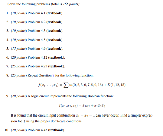 Solved the textbook is ( Fundamentals of Digital logic with | Chegg.com