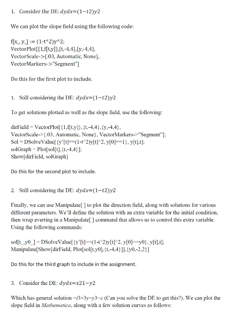 I'm using Mathematica, so please I need to so know | Chegg.com