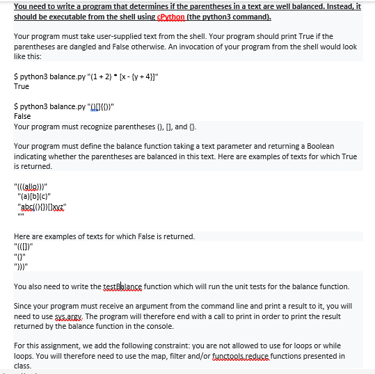 Solved You need to write a program that determines if the | Chegg.com