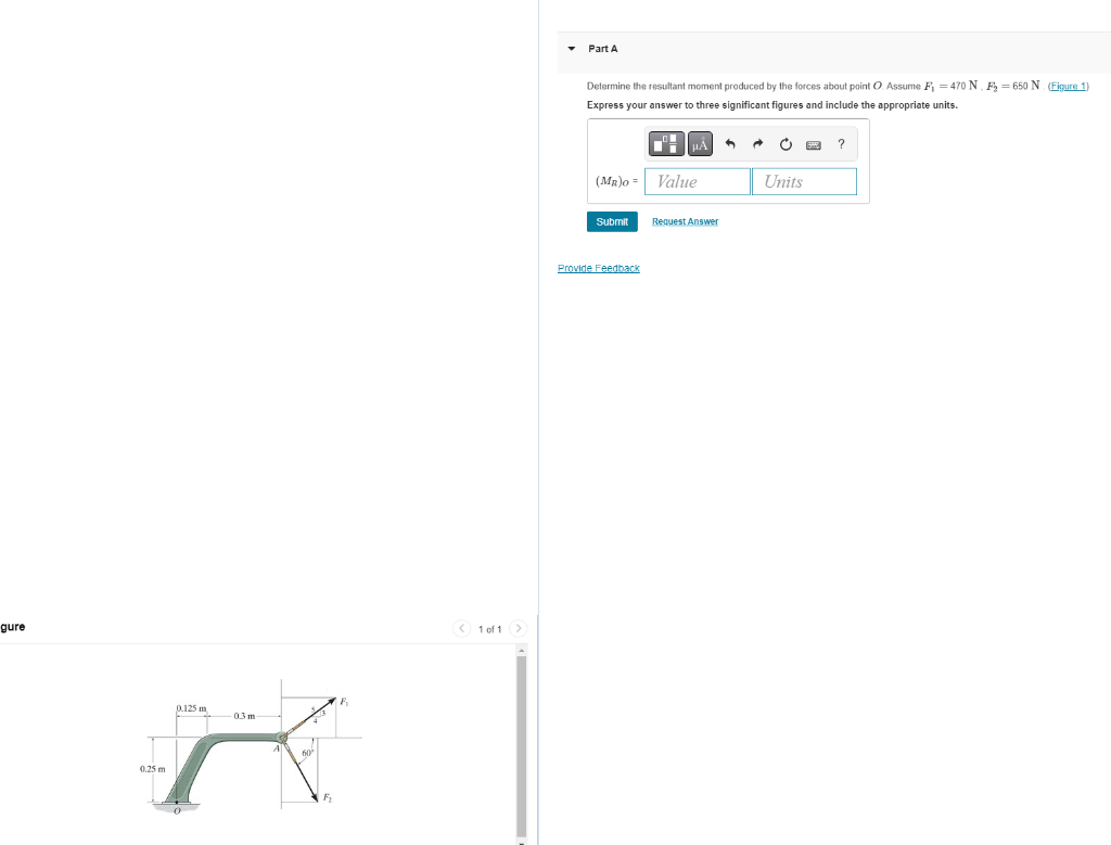 Solved Determine The Resultant Moment Produced By The Forces