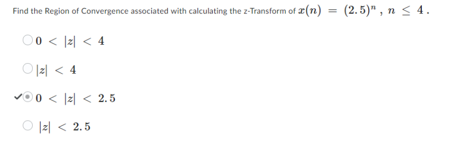 Solved Find the transform expression for the z-Transform of | Chegg.com