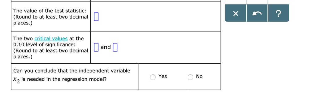 Solved Using 31 observations on each variable, a computer | Chegg.com