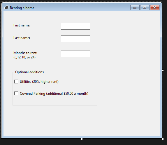 Solved Please, using Visual Basic language, answer the | Chegg.com