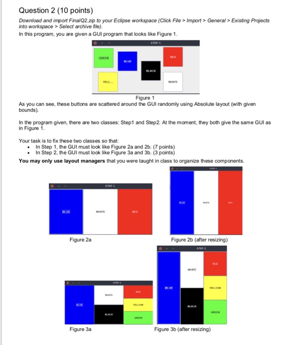 Solved Question 2 (10 points) Download and import | Chegg.com