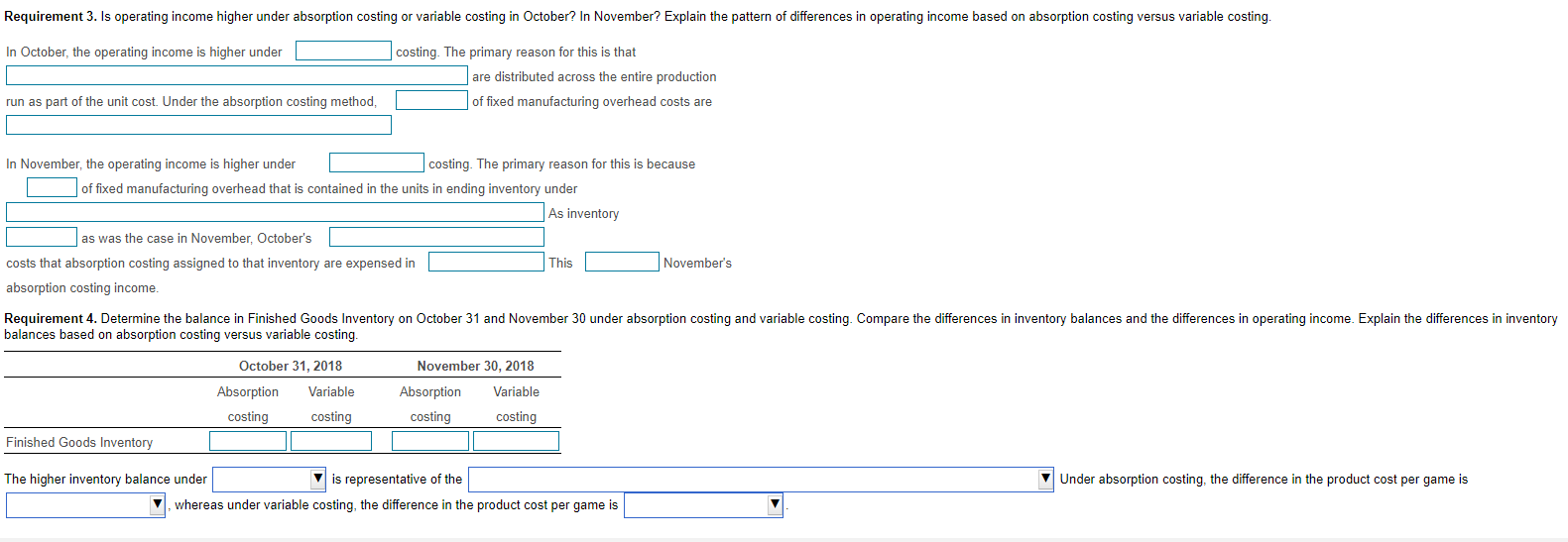 Solved Read the requirements. Data table Requirement 1. | Chegg.com