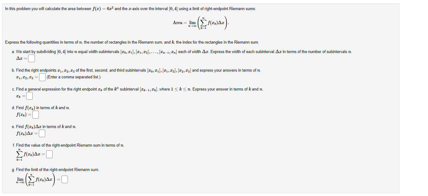 Solved In this problem you will calculate the area between | Chegg.com