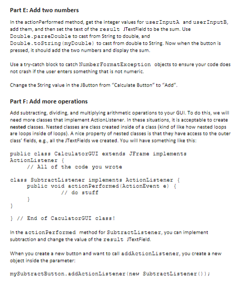 Solved In this lab, you will implement a calculator and | Chegg.com