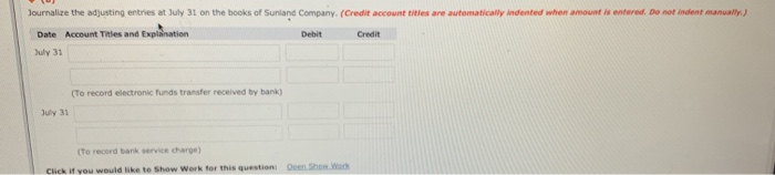 Solved Exercise 7-8 (Part Level Submission) eThe following | Chegg.com