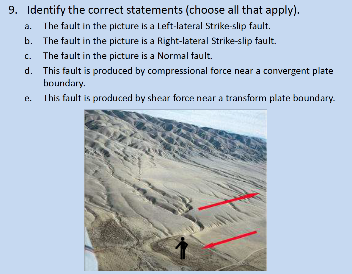 Solved a. 9. Identify the correct statements (choose all | Chegg.com