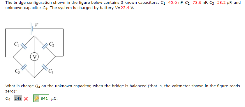 Solved The bridge configuration shown in the figure below | Chegg.com