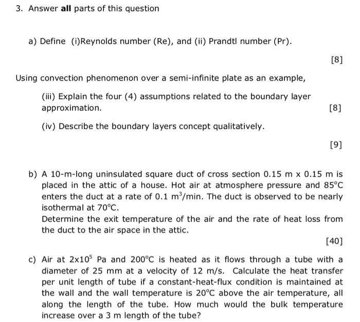 Solved 3. Answer all parts of this question a) Define | Chegg.com