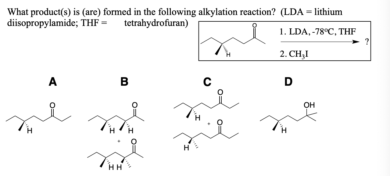 Solved What product(s) is (are) formed in the following | Chegg.com