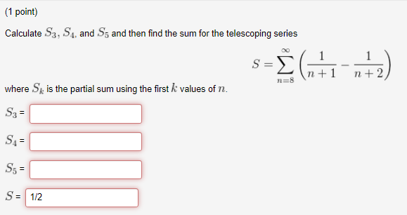 Solved Calculate , and and then find the sum for the | Chegg.com