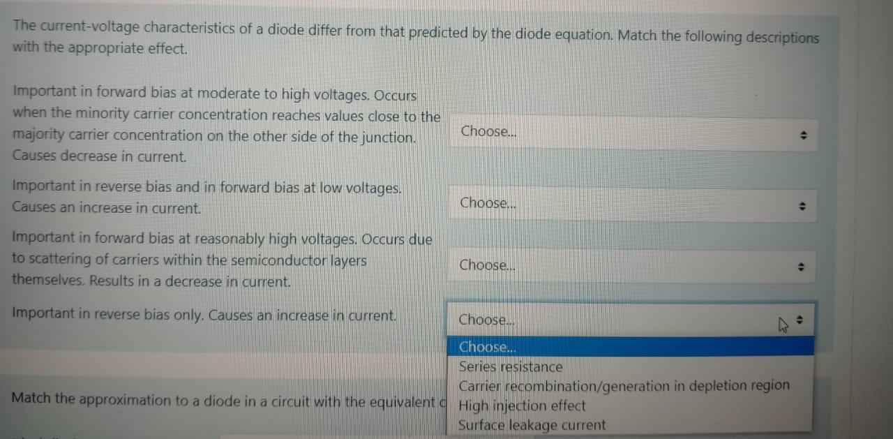 Solved One choice of the each blank from the option given | Chegg.com