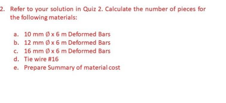 Solved I. Solve for the following problem. 1. A rectangular | Chegg.com