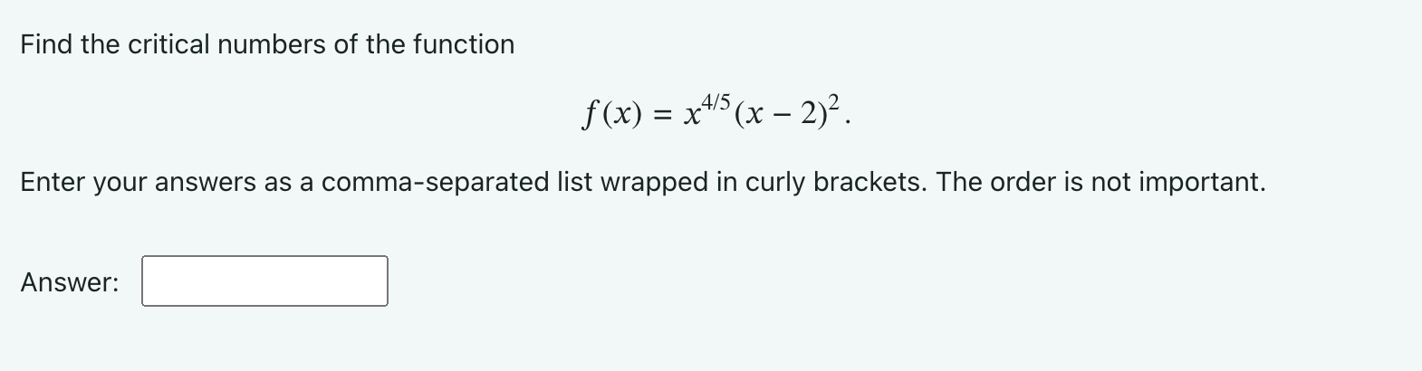 Solved Find the critical numbers of the | Chegg.com