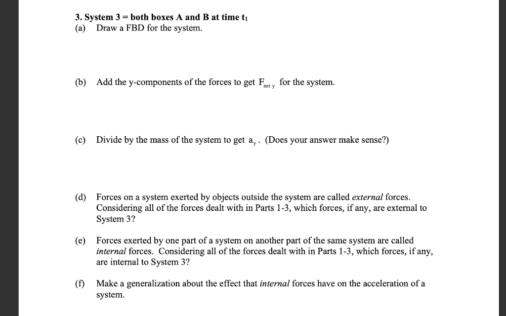 Solved WORKSHEET-F = ma NAME You will apply Newton's second | Chegg.com