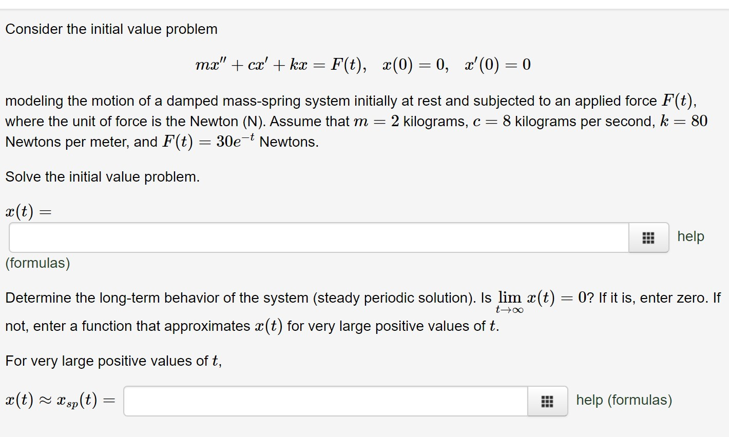 Solved May I get a detailed solution on how the problem was | Chegg.com