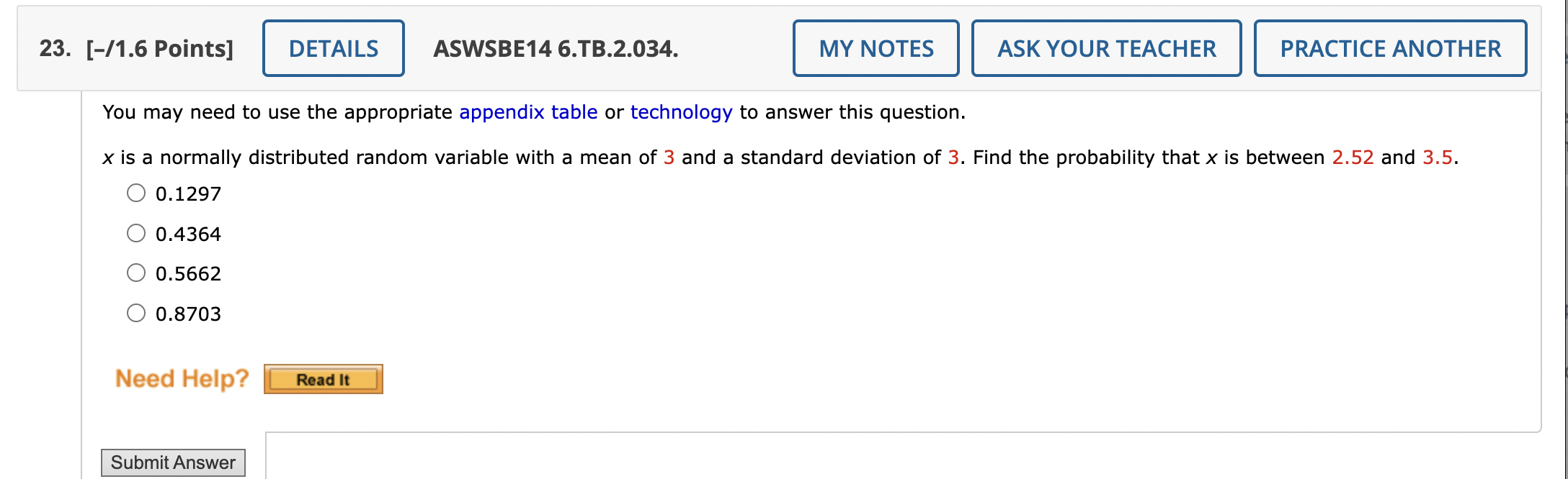 Solved You may need to use the appropriate appendix table or | Chegg.com