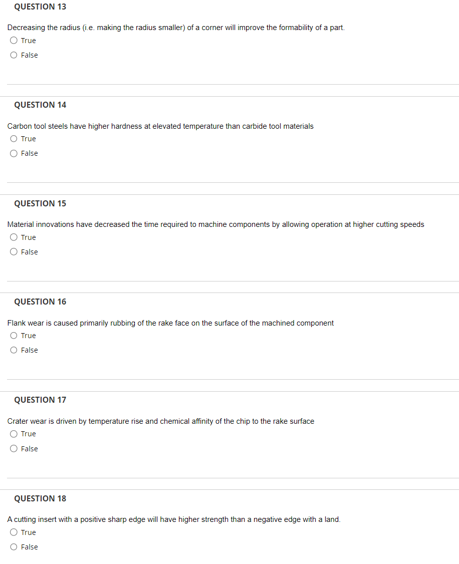 Decreasing the radius (i.e. making the radius | Chegg.com