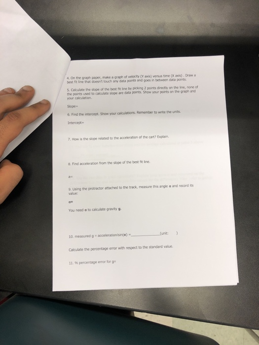 Solved Name Class Section Calculations and Data Analysis of | Chegg.com