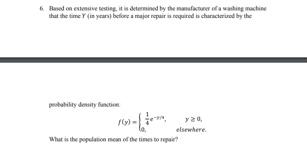 Solved 6. Based on extensive testing, it is determined by | Chegg.com