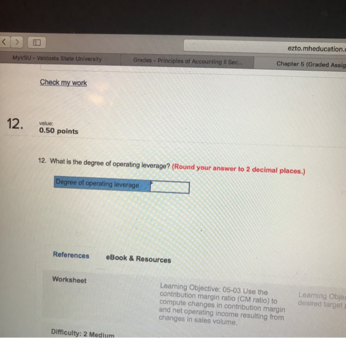 Solved Chapter 5 Graded Assignment Questions 1 14 Of 14 1745