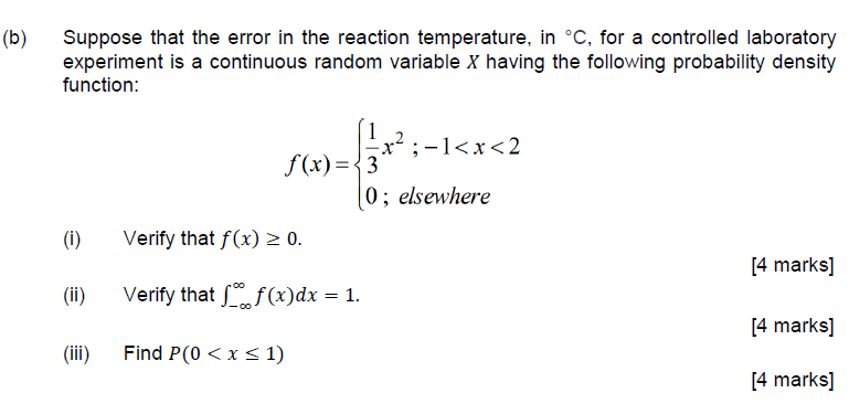 Solved Suppose that the error in the reaction temperature, | Chegg.com