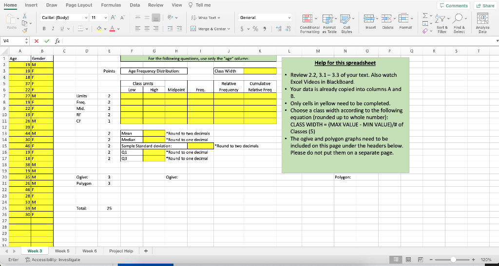 Solved I need these two Excel spreadsheets filled out and | Chegg.com