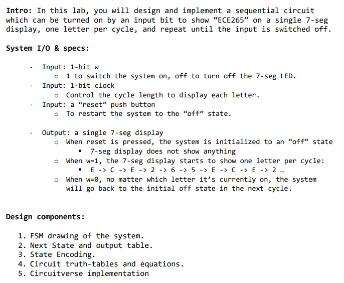 Solved I am taking an Intro to Logic Design Engineering | Chegg.com