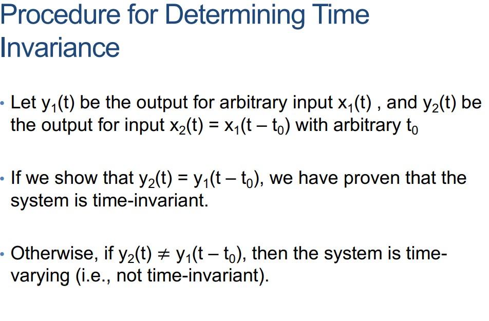 Solved Problem 1 The systems below have input x(t) or x[n] | Chegg.com
