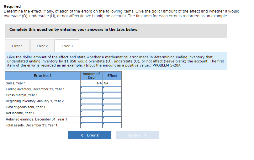 Solved Requlred Determine the effect, If any, of each of the | Chegg.com