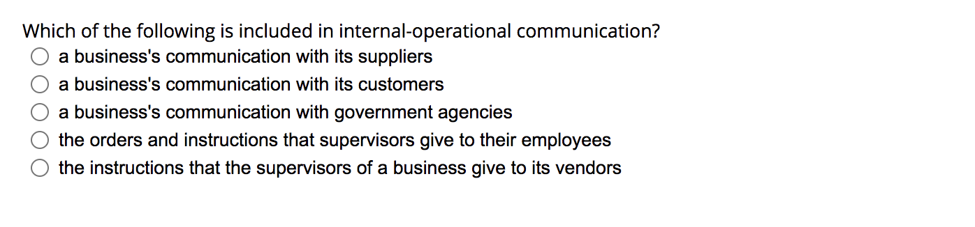 Solved Which of the following is included in | Chegg.com