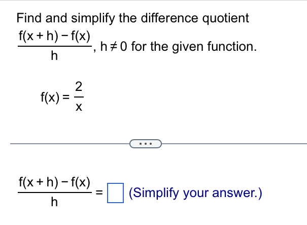 Solved Find and simplify the difference | Chegg.com