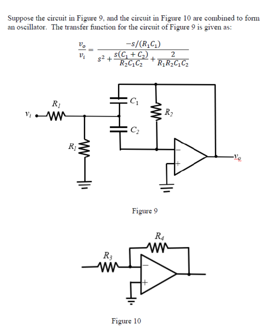 Solved Suppose the circuit in Figure 9, and the circuit in | Chegg.com