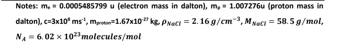Solved 2. (10 pnt) Calculate the reduced mass for Hydrogen | Chegg.com