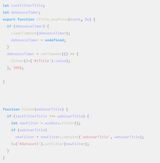 Wix Velo Code help So I have a repeater that is | Chegg.com
