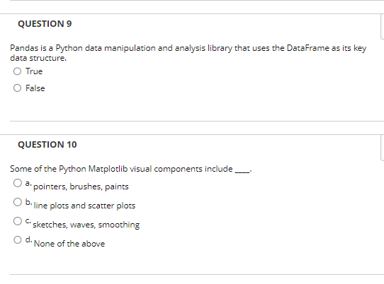 Solved The pandas library supports a pivot table similar to | Chegg.com