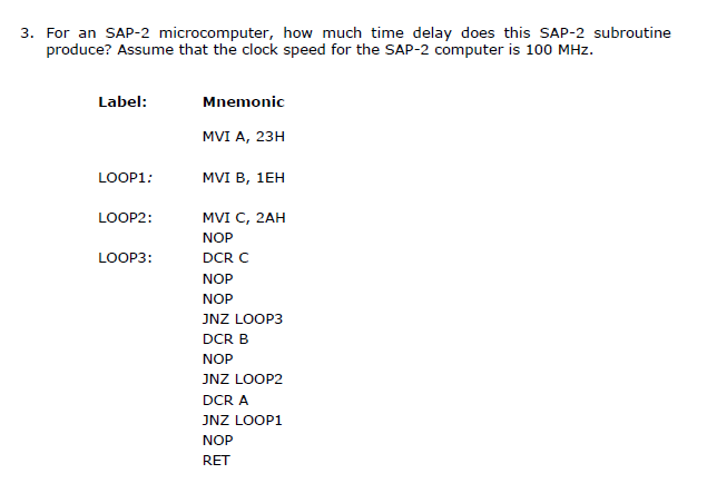 1. How would you program SAP-1 to solve the following | Chegg.com